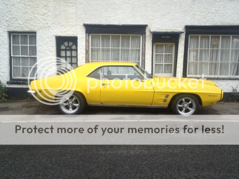 Torque Thrust II's - full set with tyres, polished