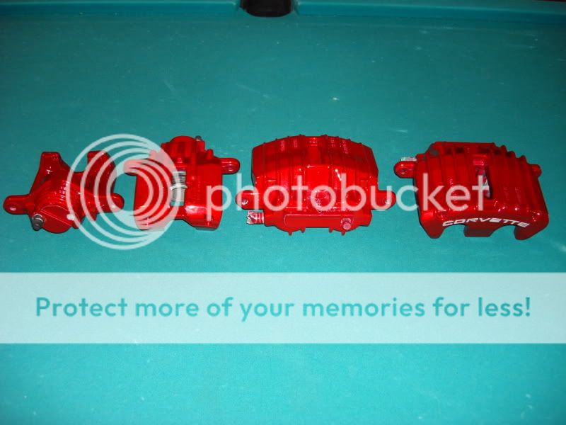 F/S 4 Candy Red POWDER COATED calipers - CorvetteForum - Chevrolet ...