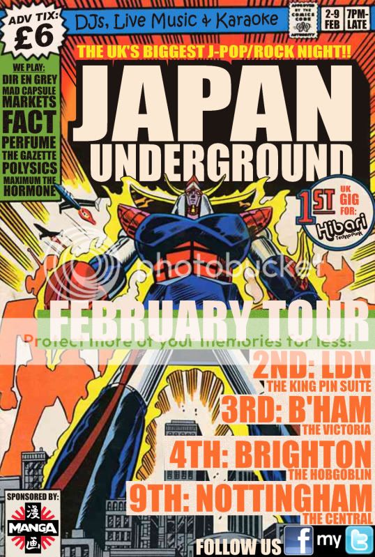 JAPAN UNDERGROUND FEBRUARY 2011 TOUR! | Japan Underground | JPU Records ...