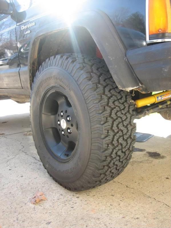 BLACK TJ Canyons finally installed on the XJ... | Jeep Enthusiast Forums