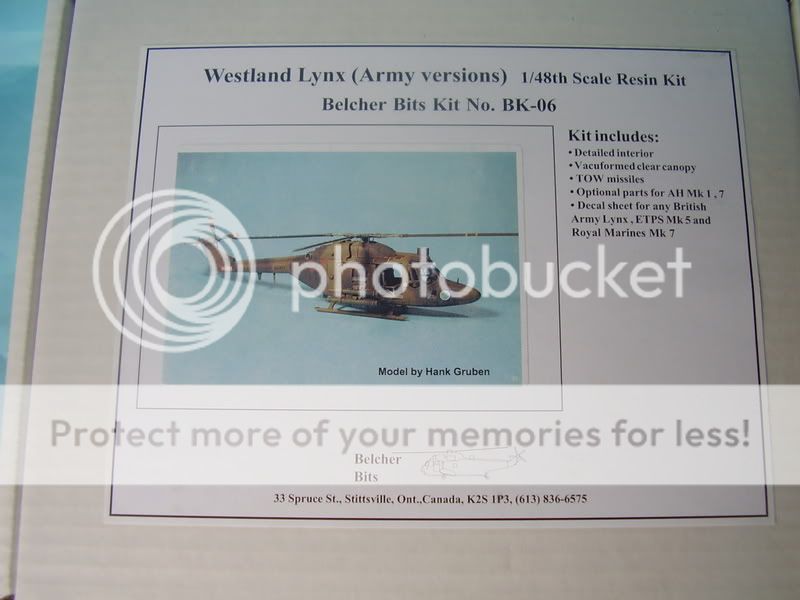 Belcher Bits Army Lynx - Aircraft Modern - Britmodeller.com