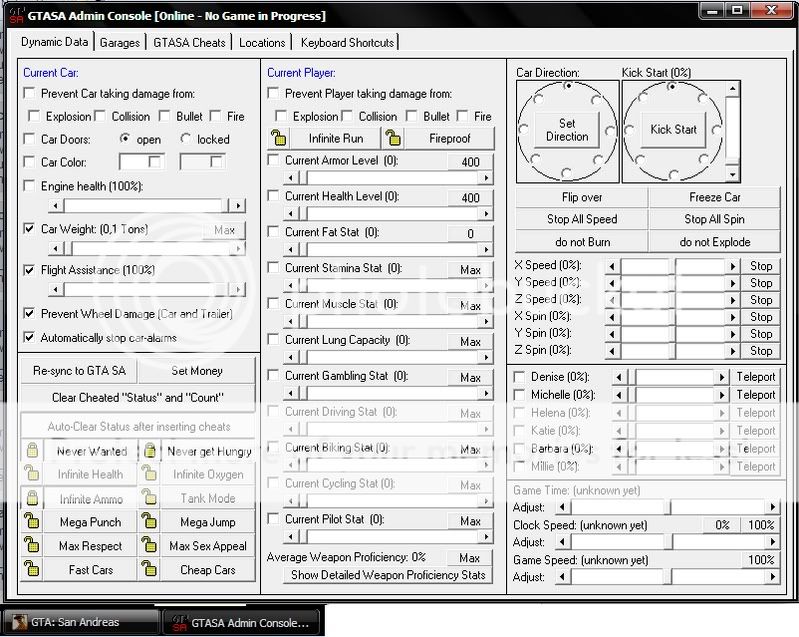 Admin console - Tools - GTAForums