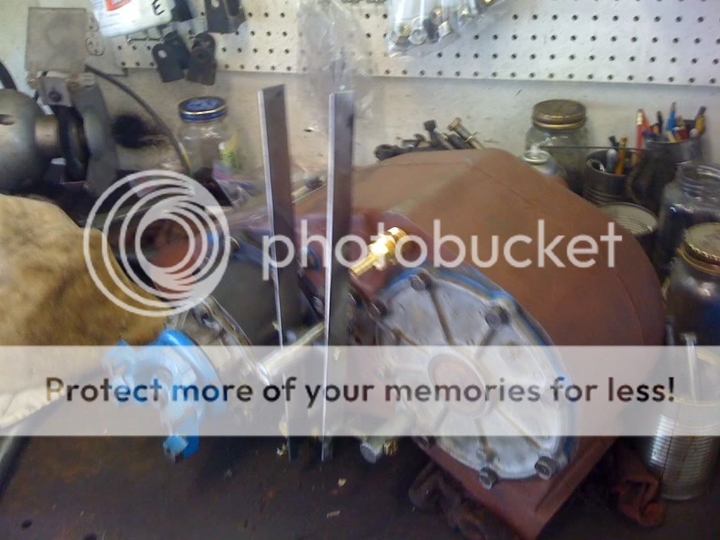 NP205 shift rails out the Rear... | Pirate 4x4