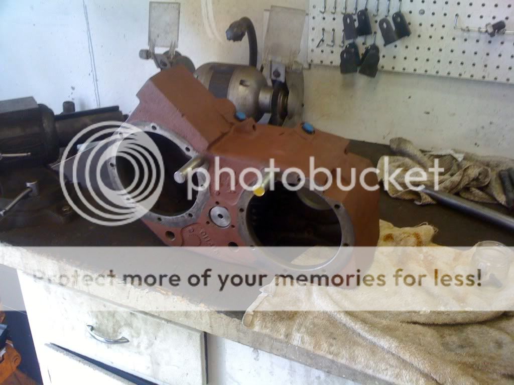 NP205 shift rails out the Rear... | Pirate 4x4